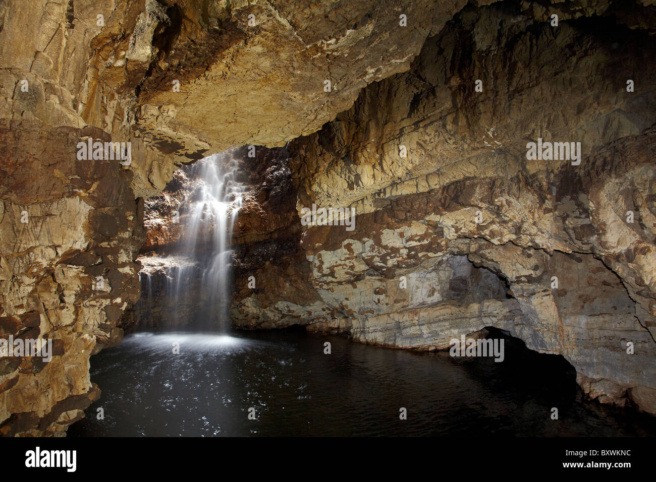Scotland limestone caves uk hi-res stock photography and images - Alamy
