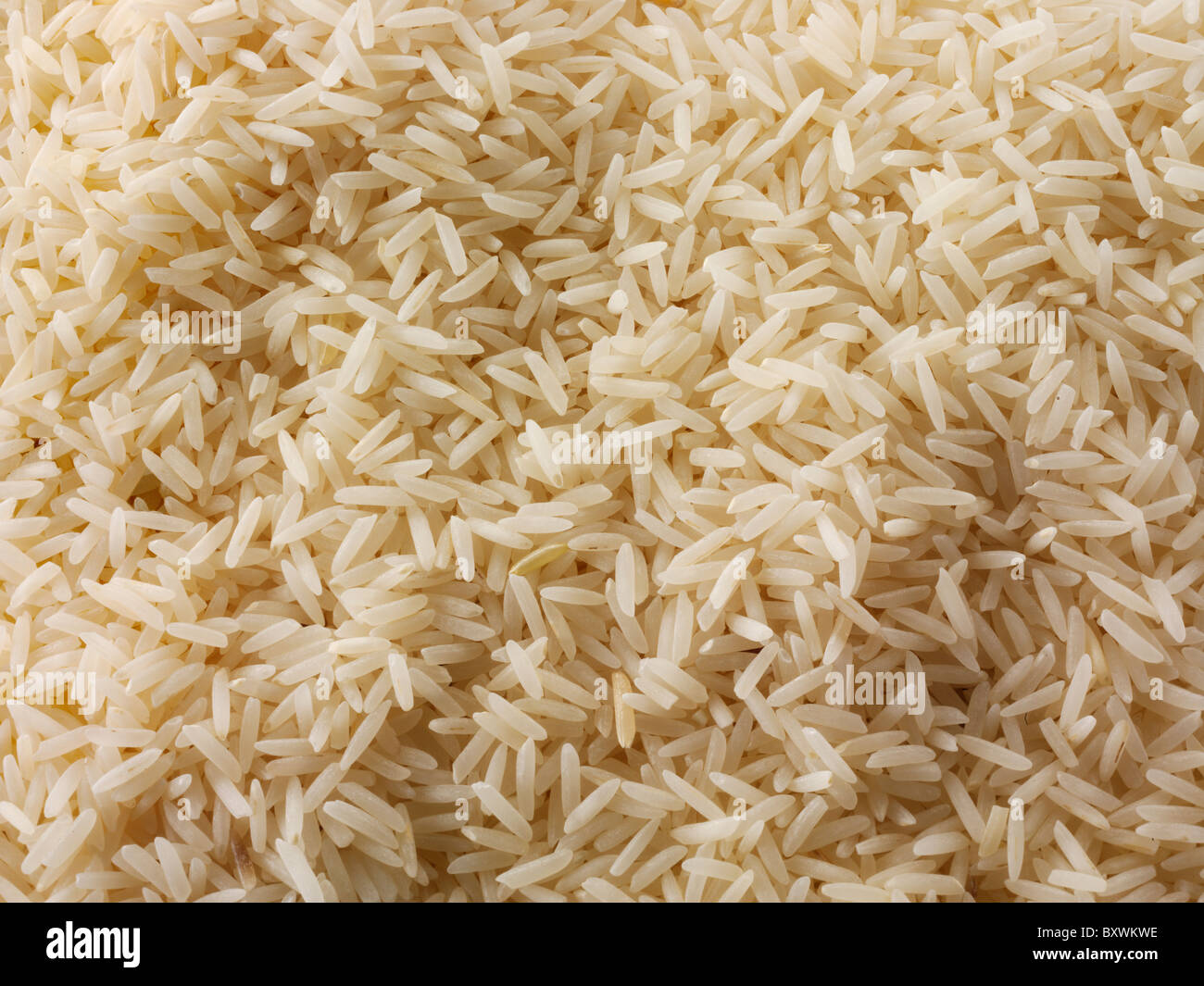 Brown Basmati Rice grains - stock food Stock Photo - Alamy