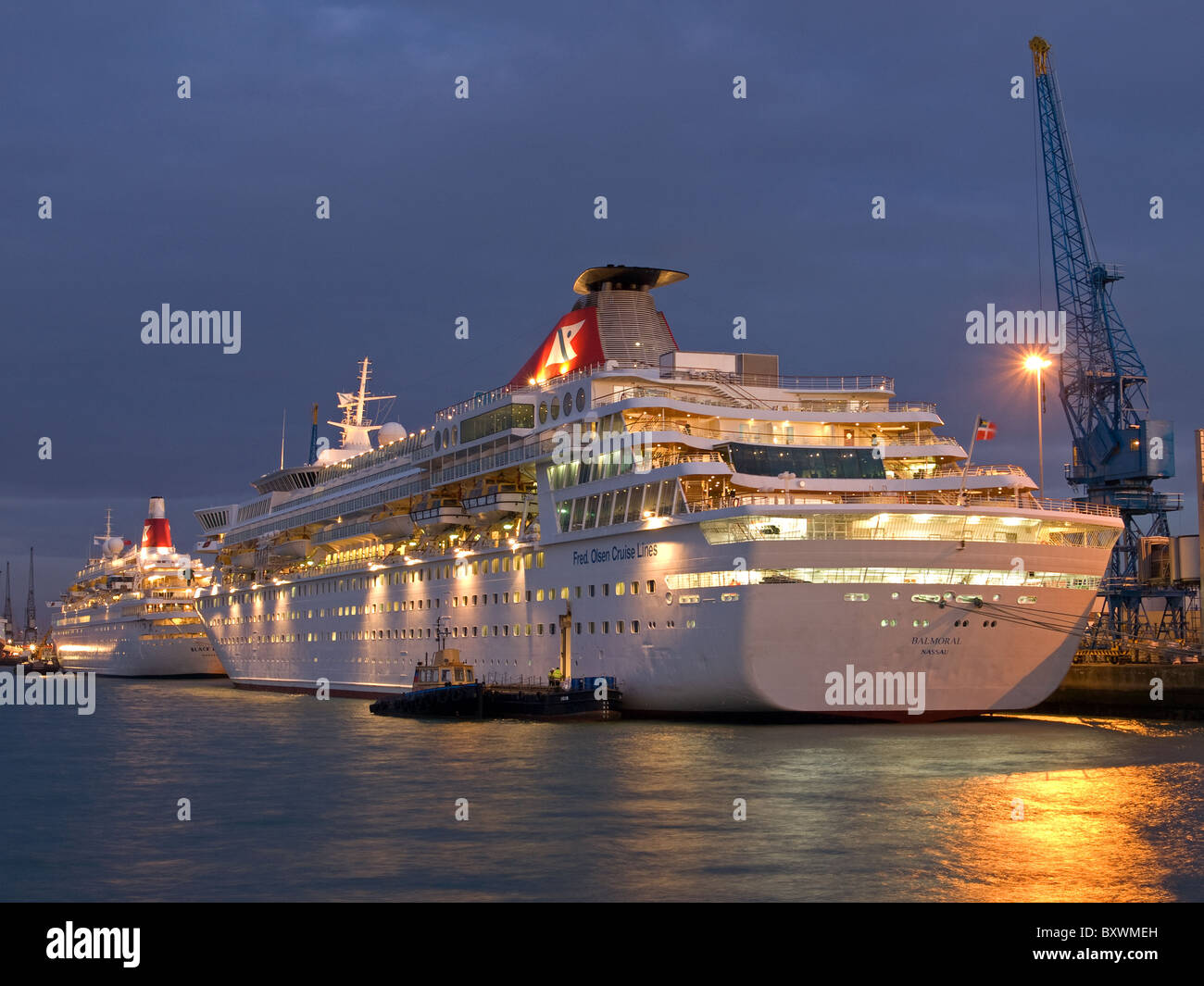Fred olsen cruise ship balmoral hi-res stock photography and images - Alamy