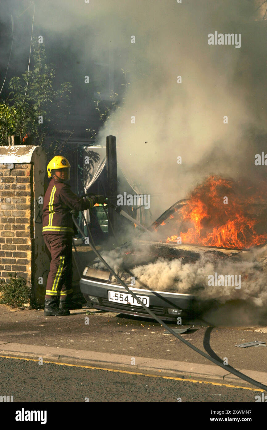 Fire truck crews hi-res stock photography and images - Alamy