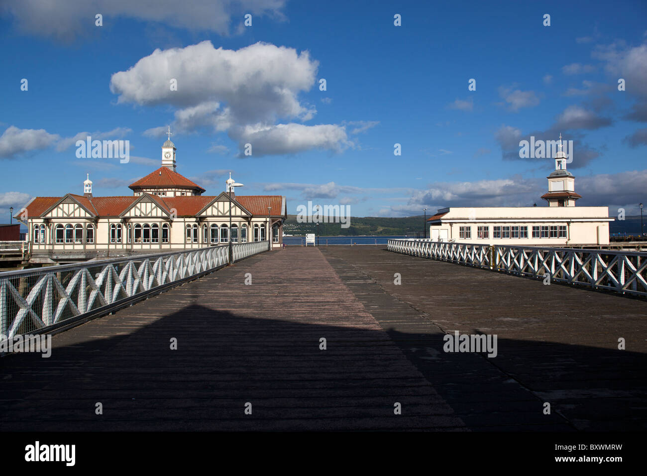 Dunoon Pier Scotland Stock Photo - Alamy