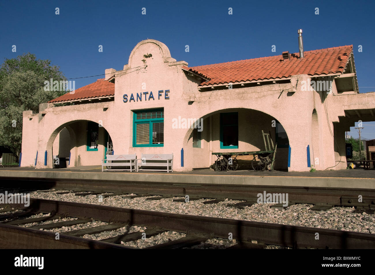 Santa fe railway hi-res stock photography and images - Alamy