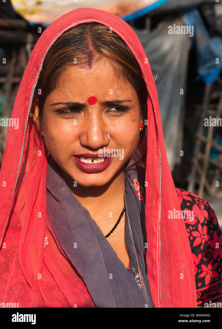 Nepal woman beauty hi-res stock photography and images - Alamy