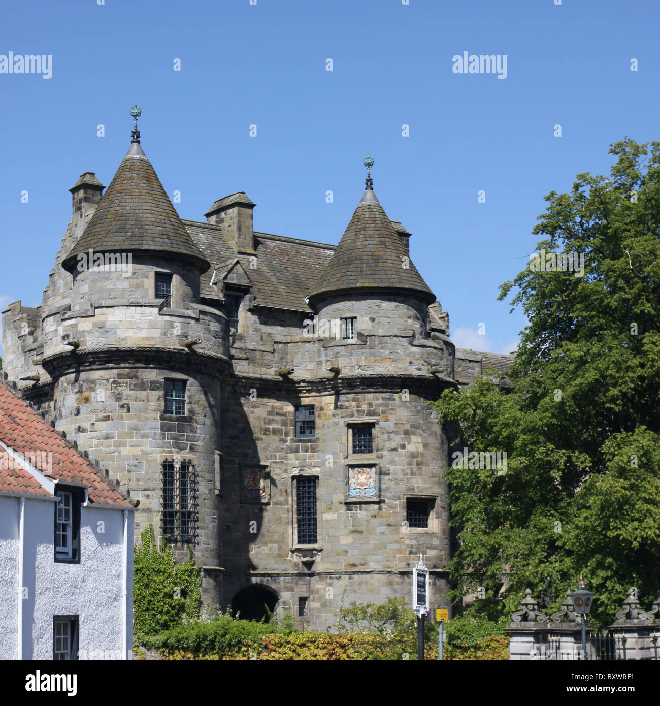Falkland Palace Scotland June 2009 Stock Photo - Alamy