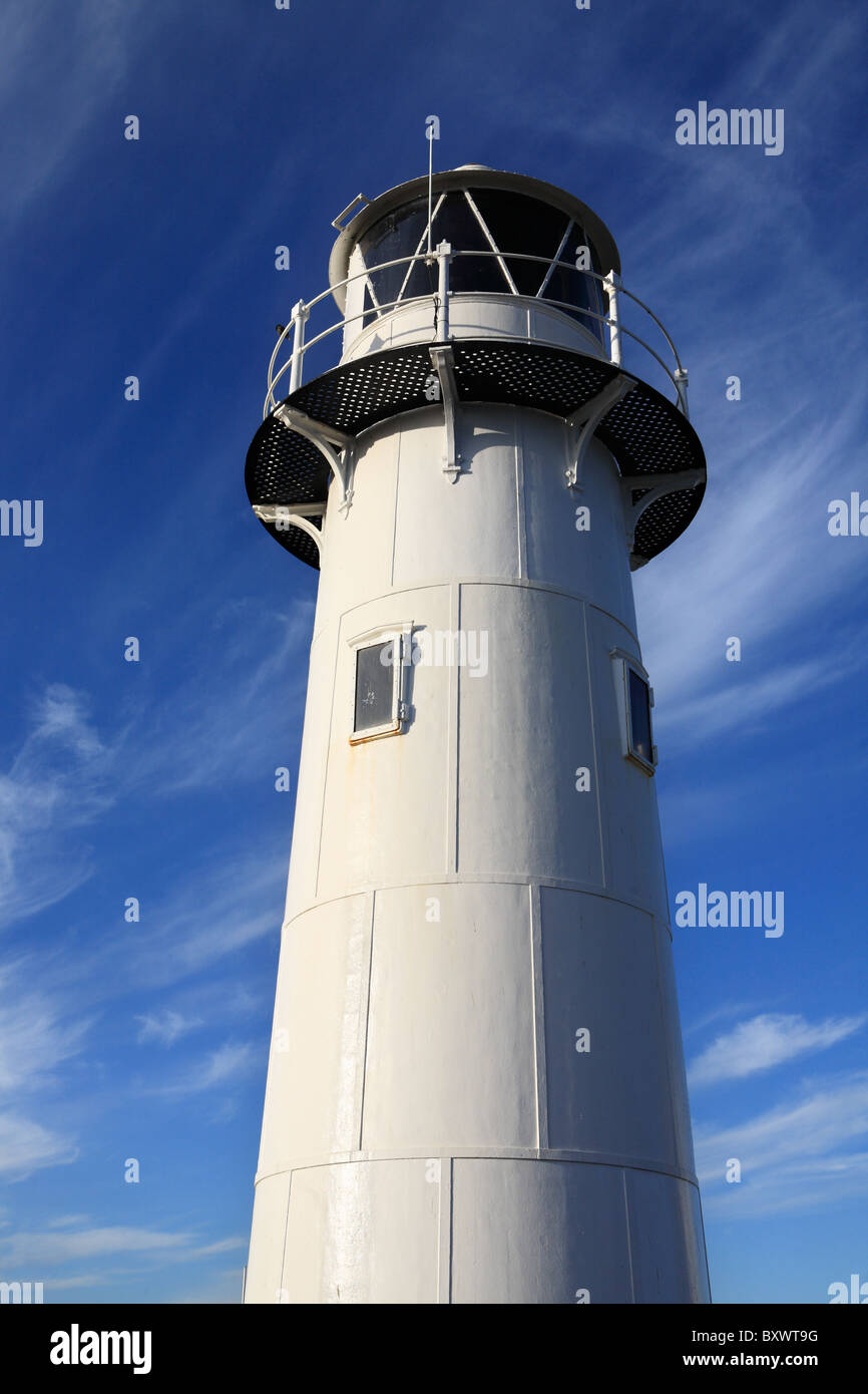 Light house at Hartlepool Headland, North East England Stock Photo - Alamy