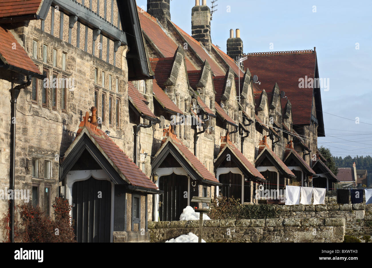Victorian workers cottages hi-res stock photography and images - Alamy