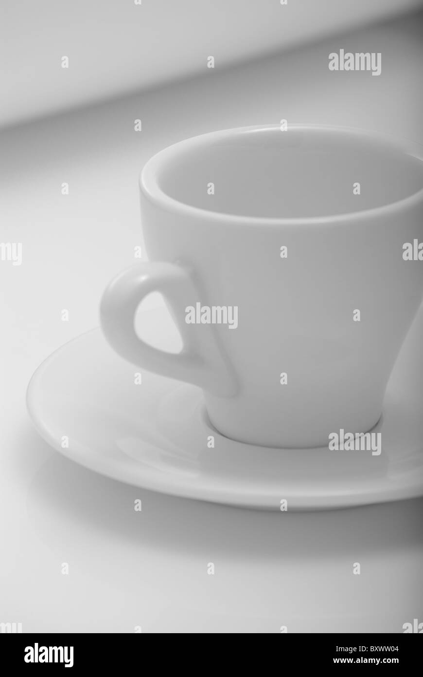 empty cup of coffee Stock Photo - Alamy