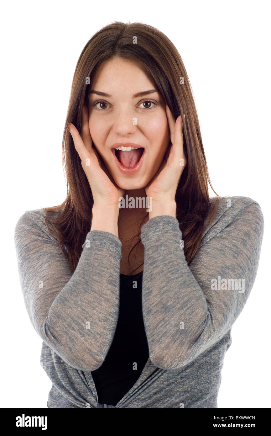 Blank face no expression hi-res stock photography and images - Alamy
