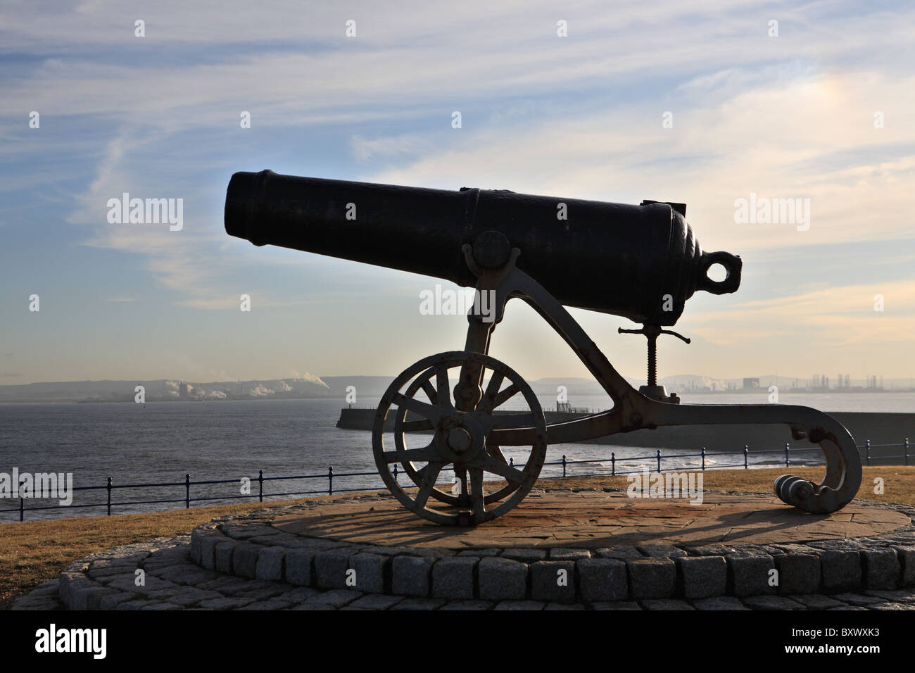 Sebastopol Cannon captured during the Crimean war, situated at ...
