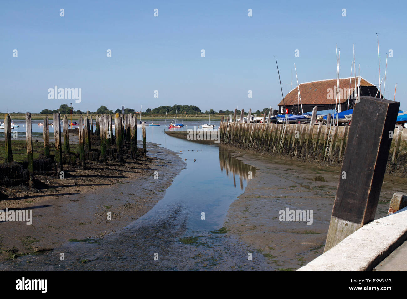 Bosham Harbour West Sussex England Stock Photo - Alamy