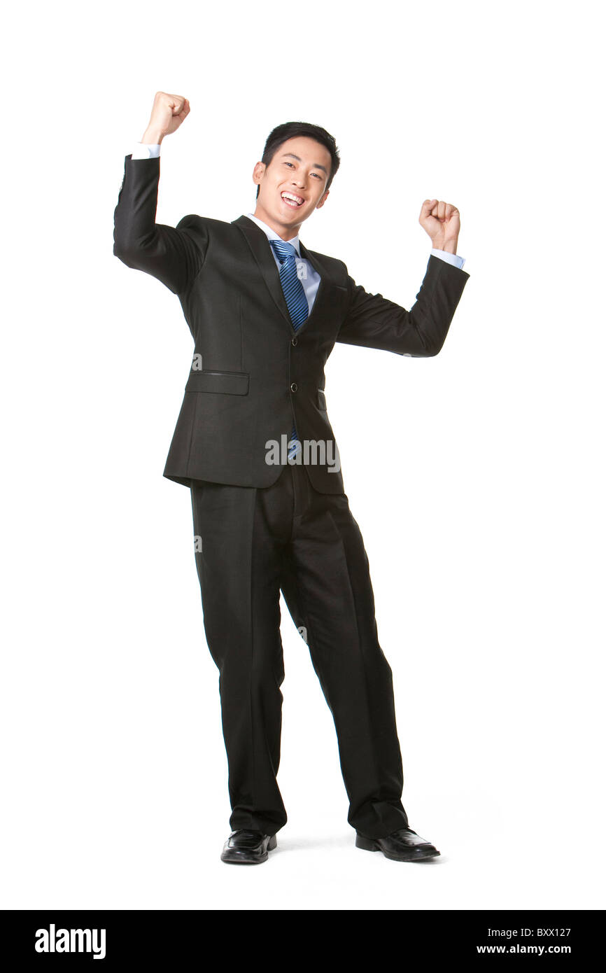 Good looking businessman in Cut Out Stock Images & Pictures - Alamy