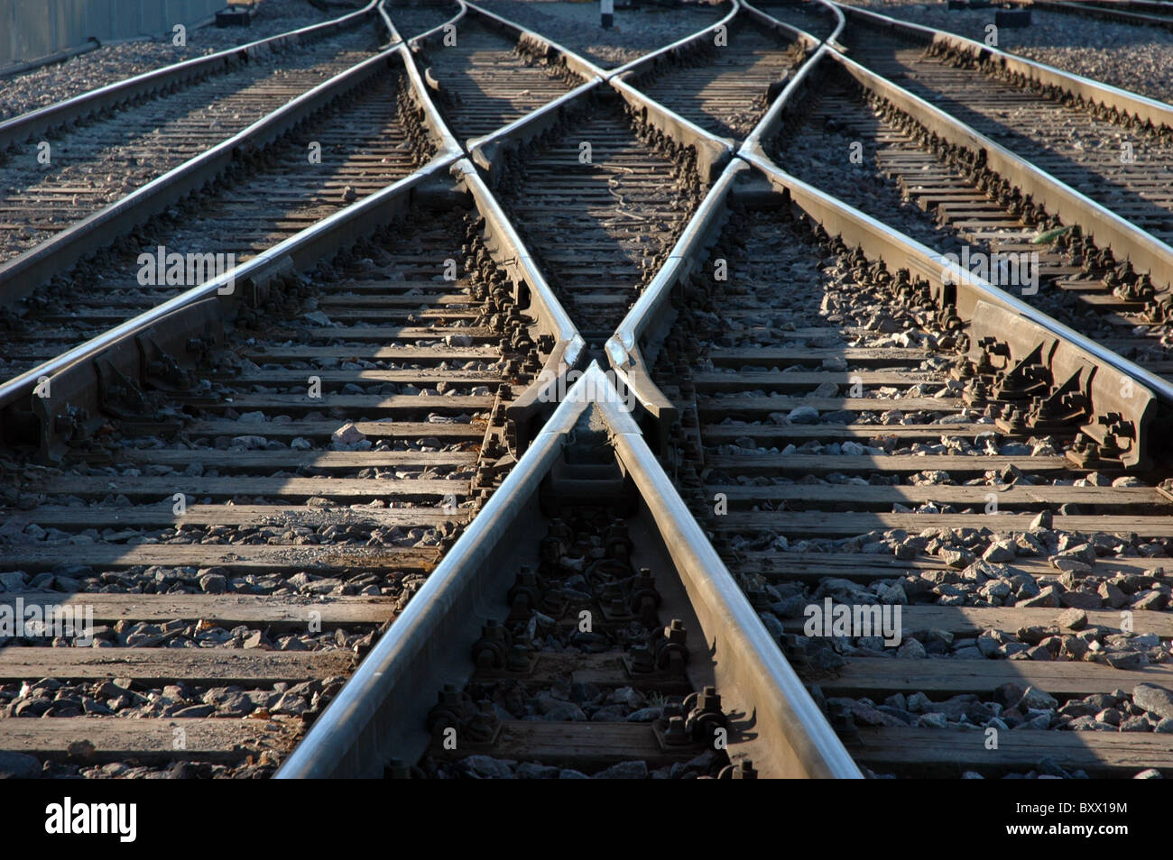 Train Road Perspective High Resolution Stock Photography and Images - Alamy