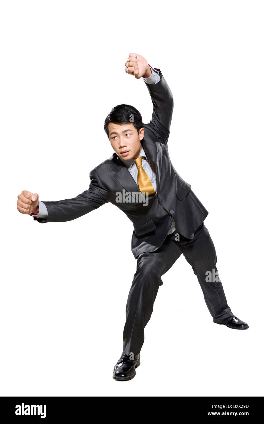 Suit men fighting Cut Out Stock Images & Pictures - Alamy