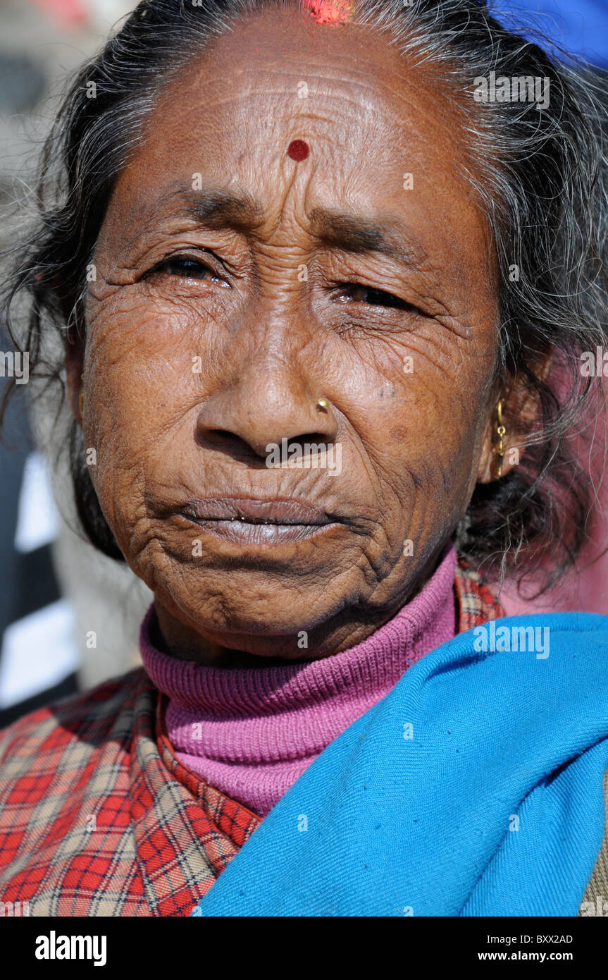 Lady nepal hi-res stock photography and images - Alamy
