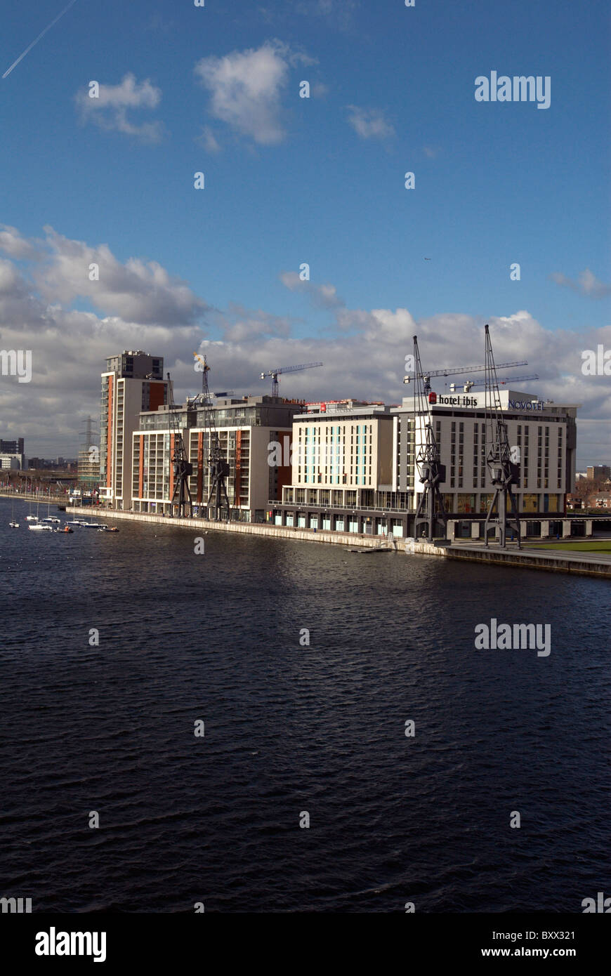 Royal Victoria Dock East London UK Stock Photo - Alamy