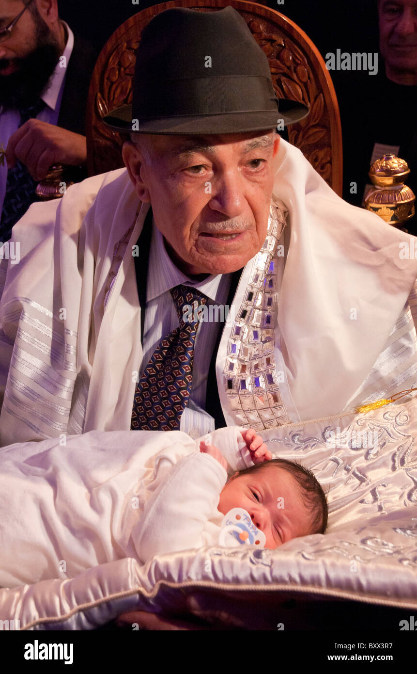Jewish Circumcision ceremony. Jerusalem. Israel Stock Photo - Alamy