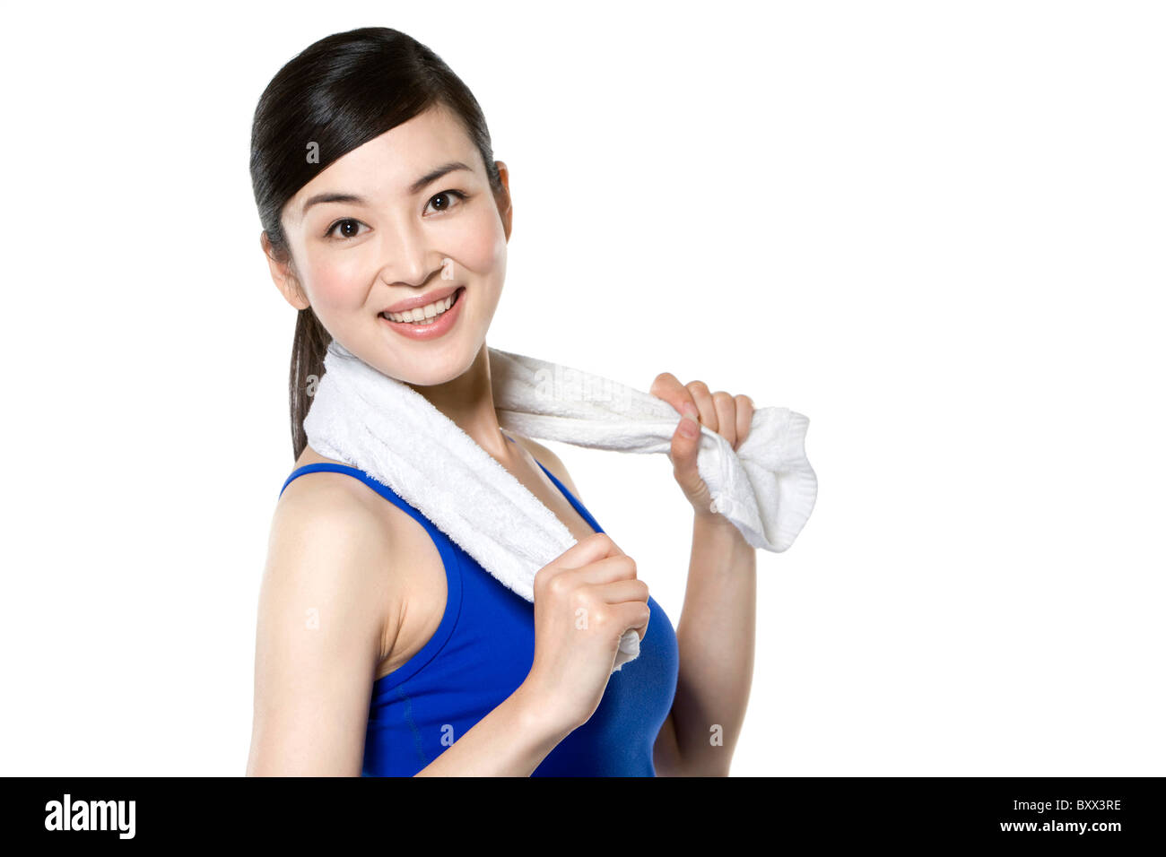 Woman Taking Break Stock Photo - Alamy Woman Taking Break Stock Photo - Alamy