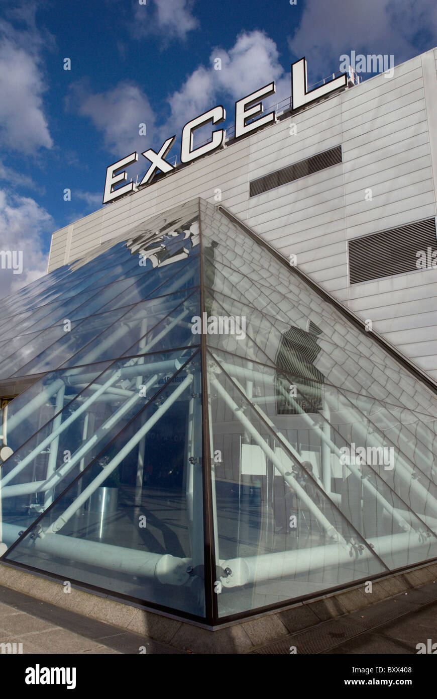 Excel Centre at Royal Victoria Dock East London UK Stock Photo - Alamy