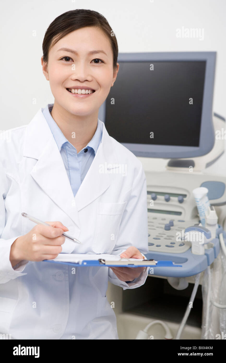 Doctor at work Stock Photo - Alamy