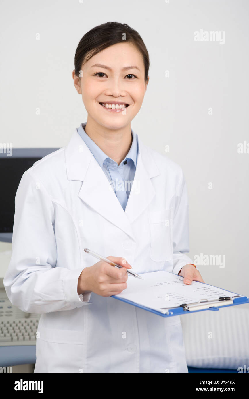 Doctor at work Stock Photo - Alamy