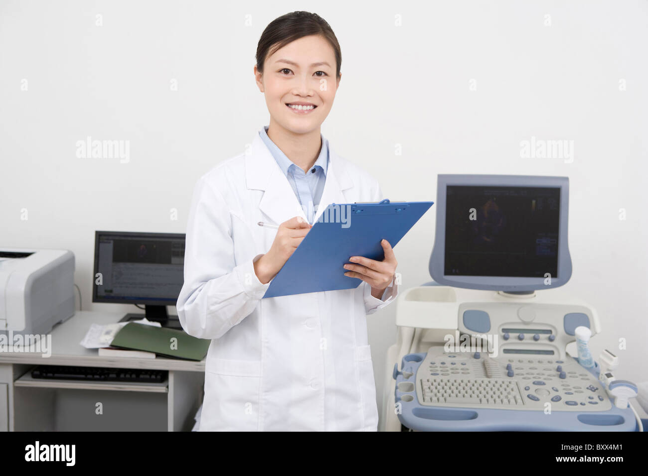 Doctor at work Stock Photo - Alamy