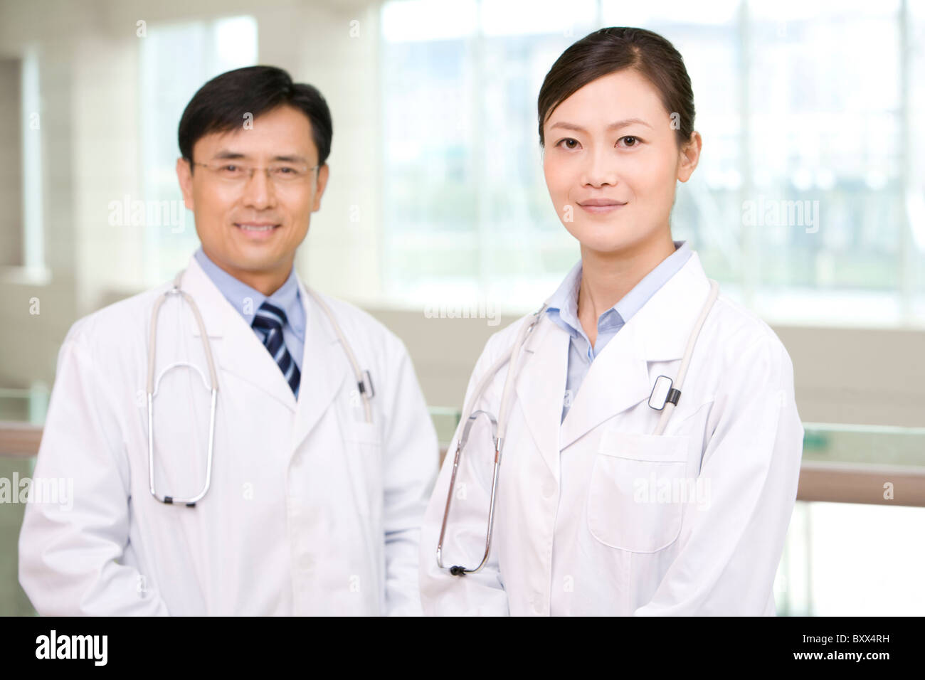 Doctors at work Stock Photo - Alamy