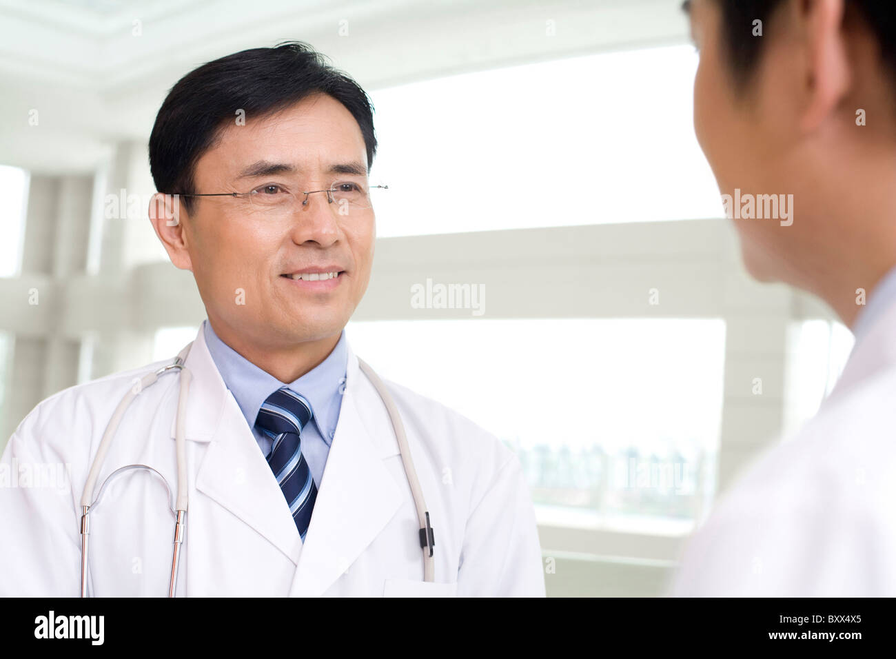 Portrait of doctors at work Stock Photo - Alamy