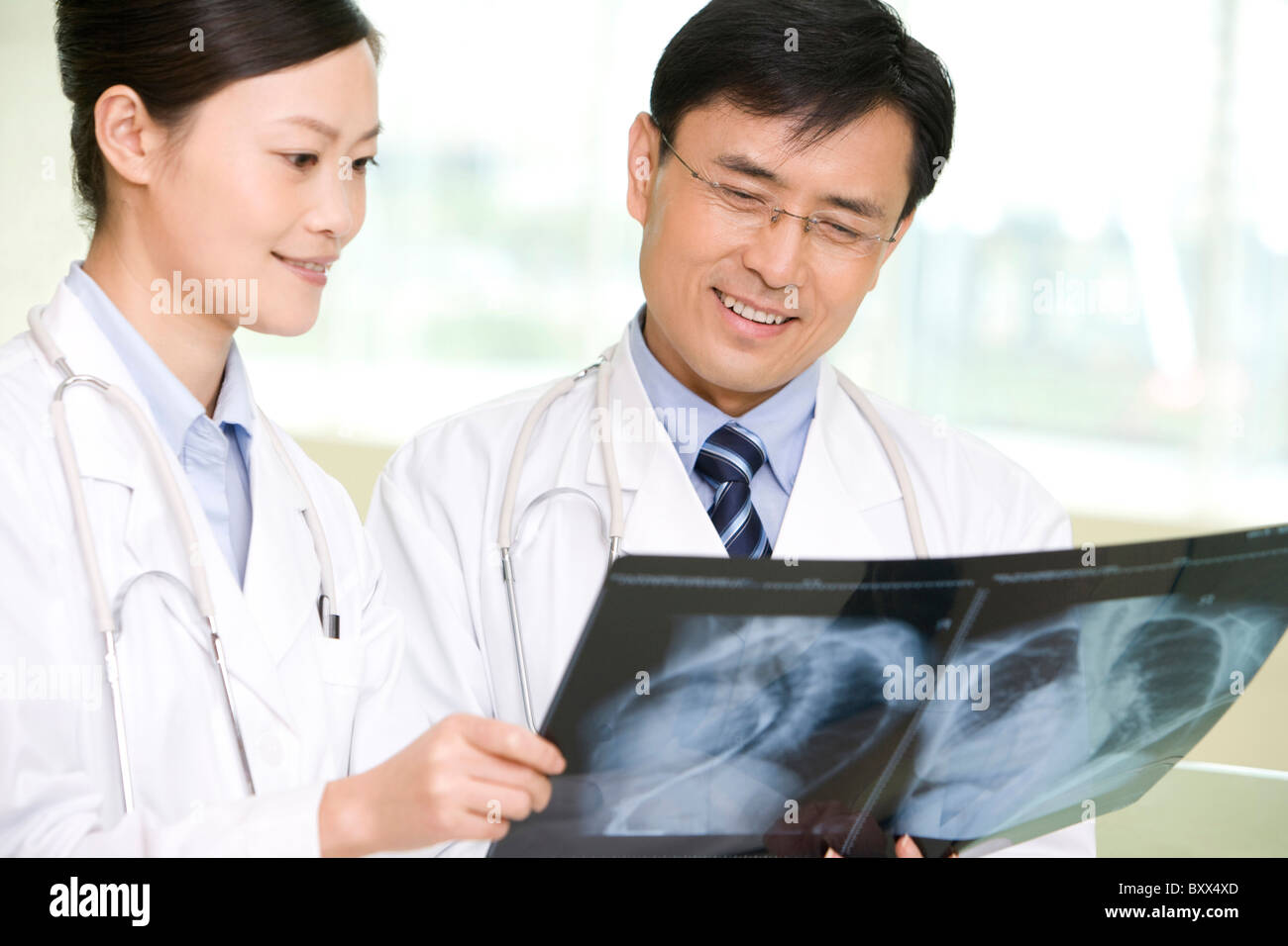 Portrait of doctors at work Stock Photo - Alamy