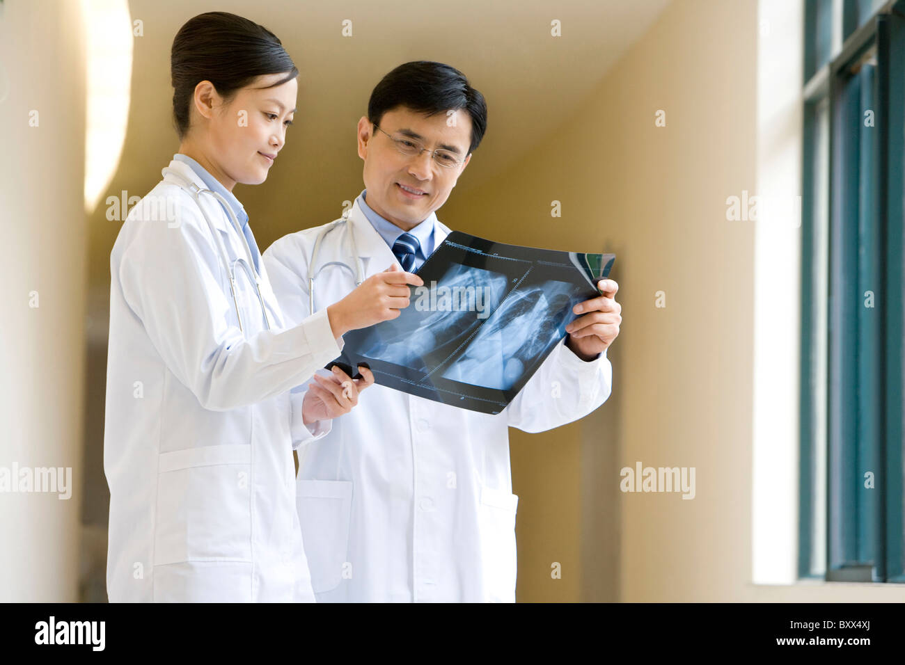 Portrait of doctors at work Stock Photo - Alamy