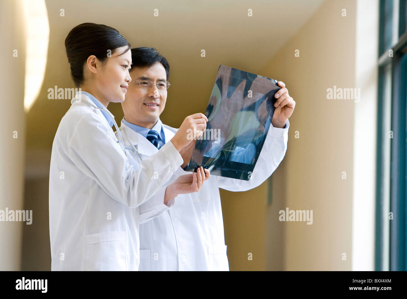 Portrait of doctors at work Stock Photo - Alamy