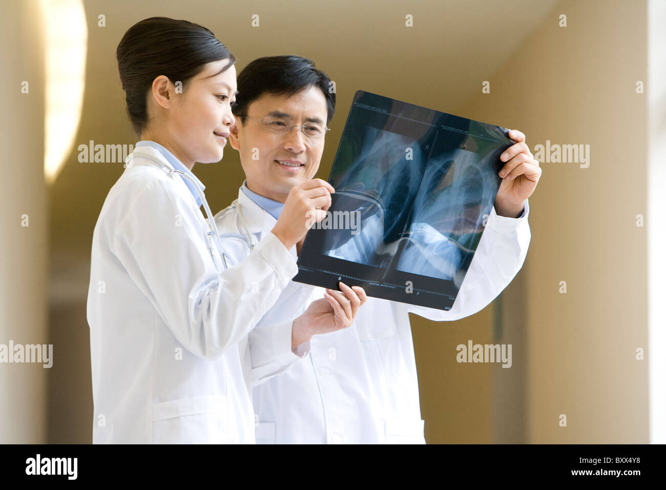 Portrait of doctors at work Stock Photo - Alamy