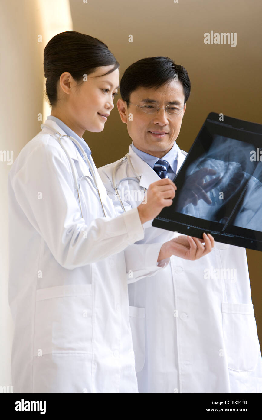 Portrait of doctors at work Stock Photo - Alamy
