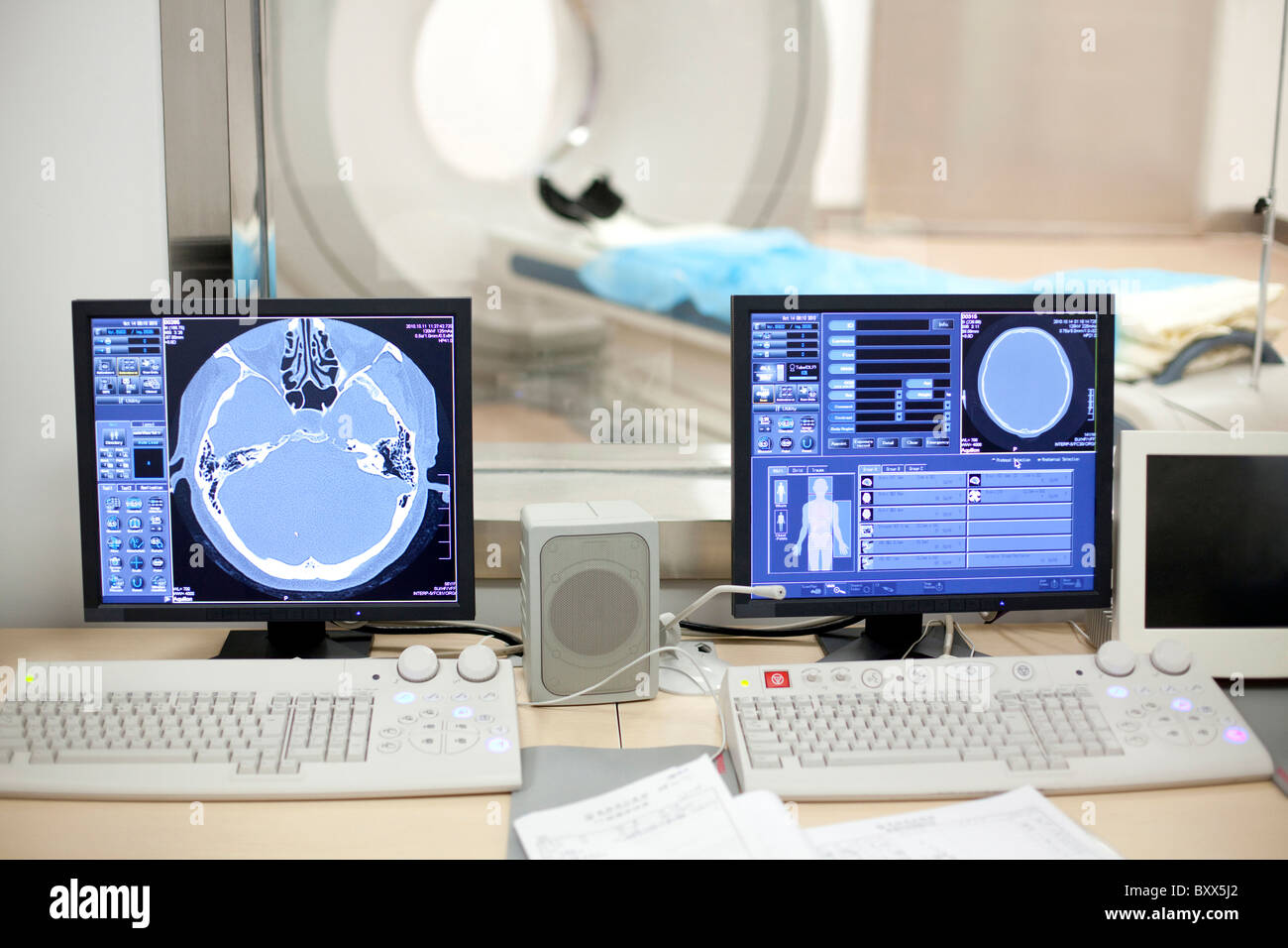 CAT scan imagery Stock Photo - Alamy