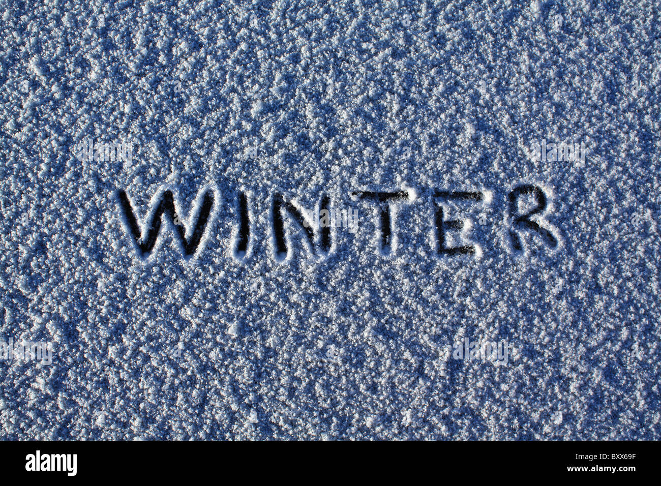 Crystalline snow hi-res stock photography and images - Alamy