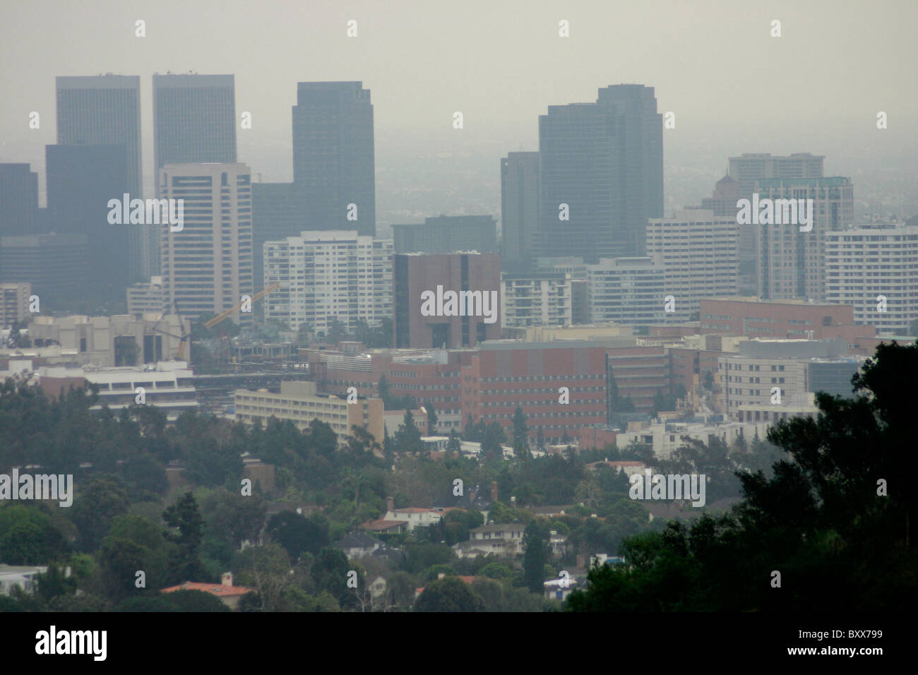 View from the Getty Museum Los Angeles, California Stock Photo - Alamy