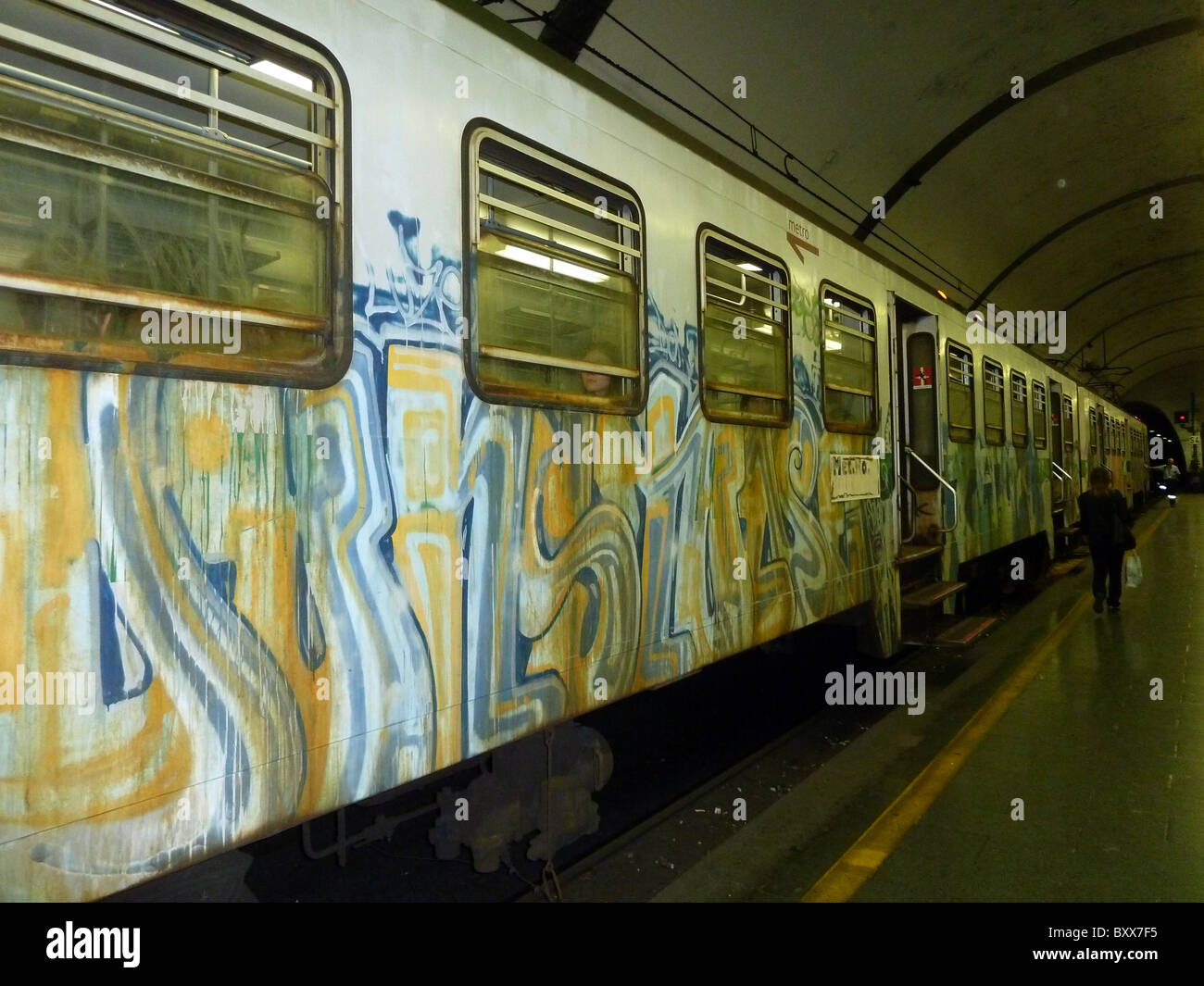 UNDERGROUND TRAIN ROME ITALY ROME ITALY ROME ITALY 17 September 2010 ...