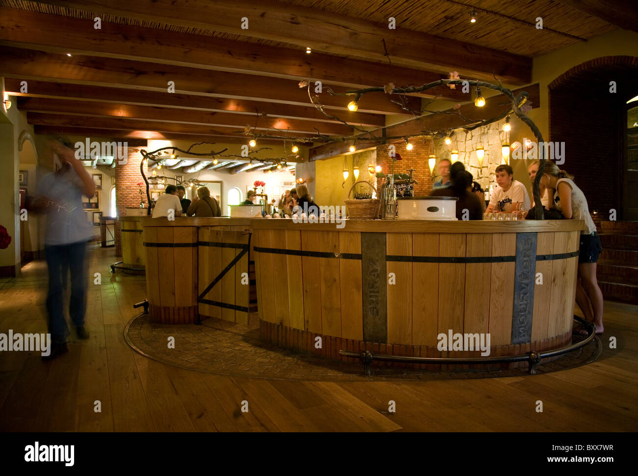 Wine tasting at Fairview Wine Estate in Paarl, Cape Town Stock Photo ... Wine tasting at Fairview Wine Estate in Paarl, Cape Town Stock Photo ...