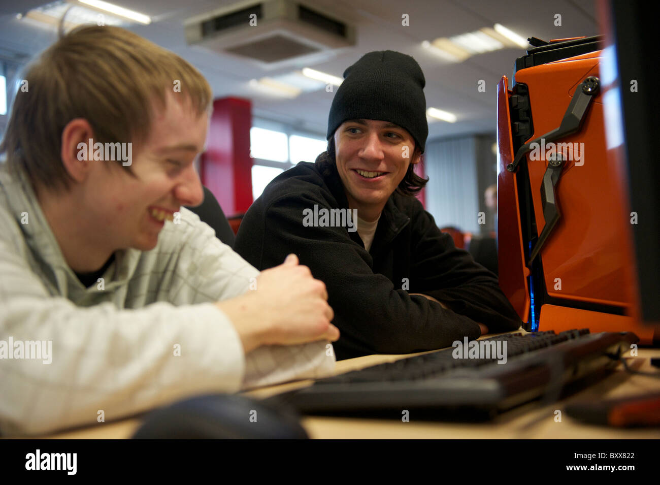 University undergraduate student students Makela Mark Leicester De ...