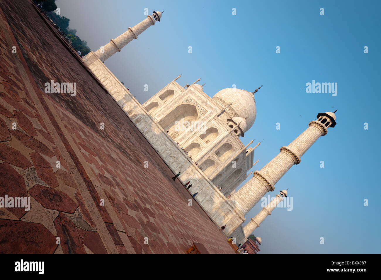 Taj mahal different angle hi-res stock photography and images - Alamy