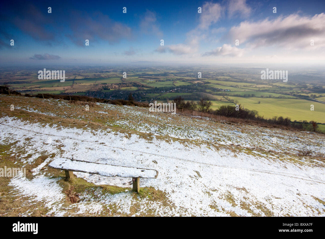 Malvern hills winter hi-res stock photography and images - Alamy