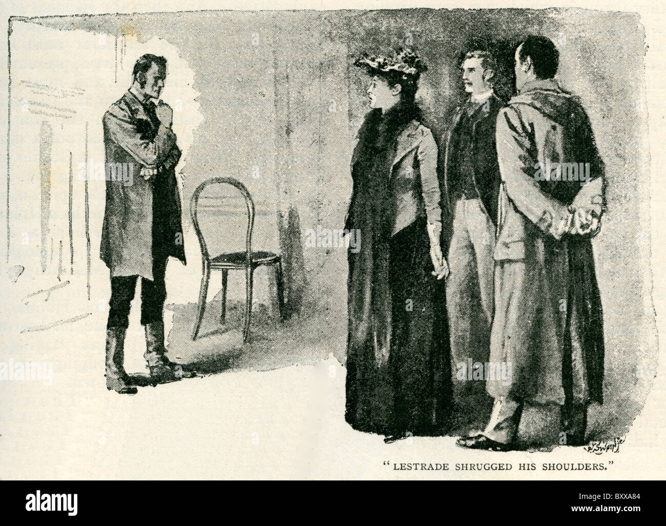 Lestrade Sherlock Holmes