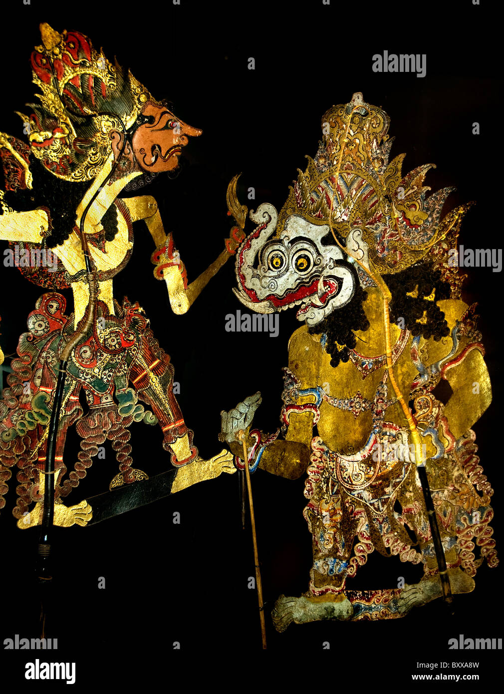 Wajang Purwa pop doll puppet Java Jawa Barat Indonesia Indonesian 1900 ...