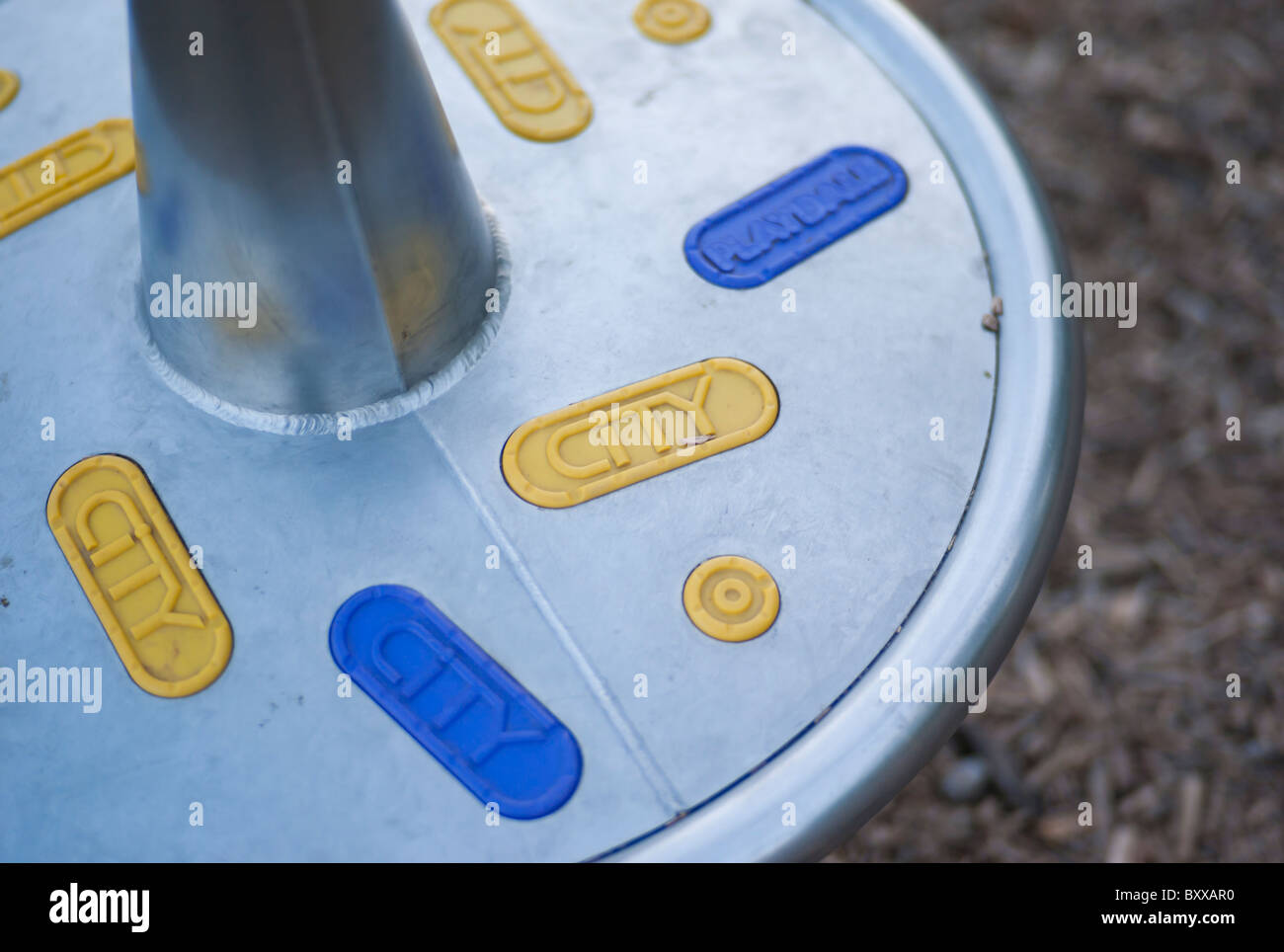 Playground spinner hi-res stock photography and images - Alamy