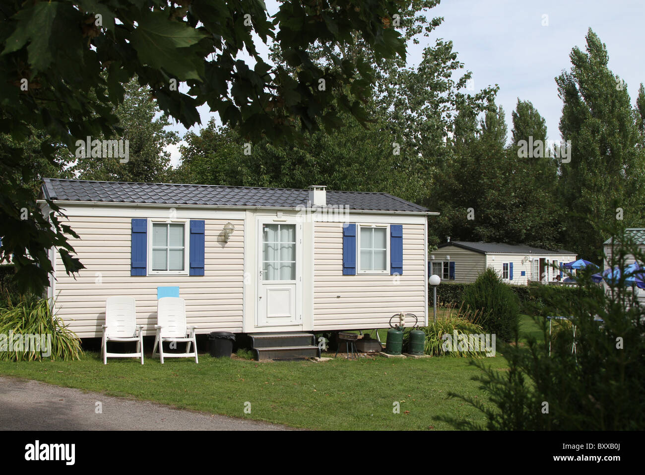 Static caravan holiday hi-res stock photography and images - Alamy