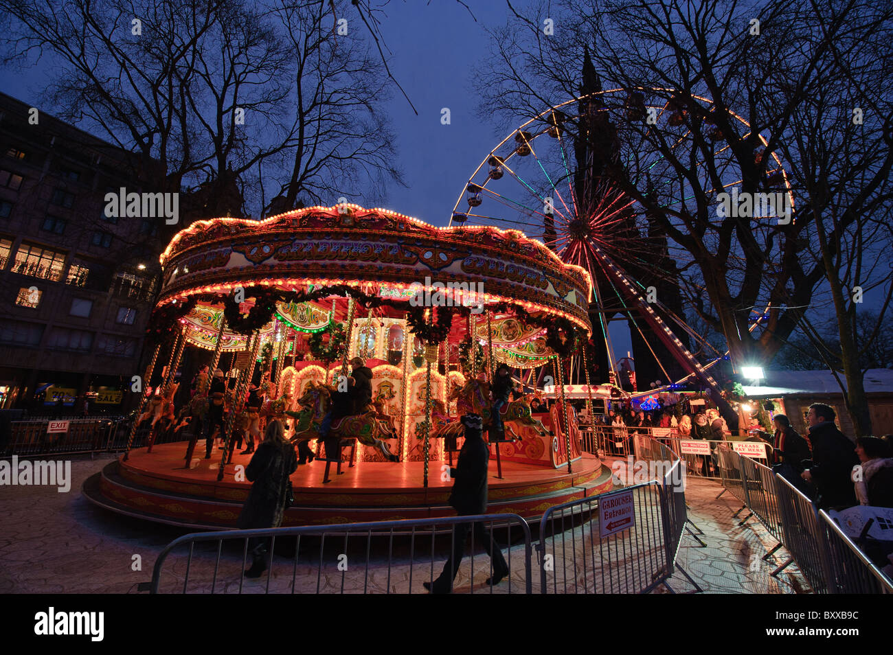 Edinburgh carousel hi-res stock photography and images - Alamy
