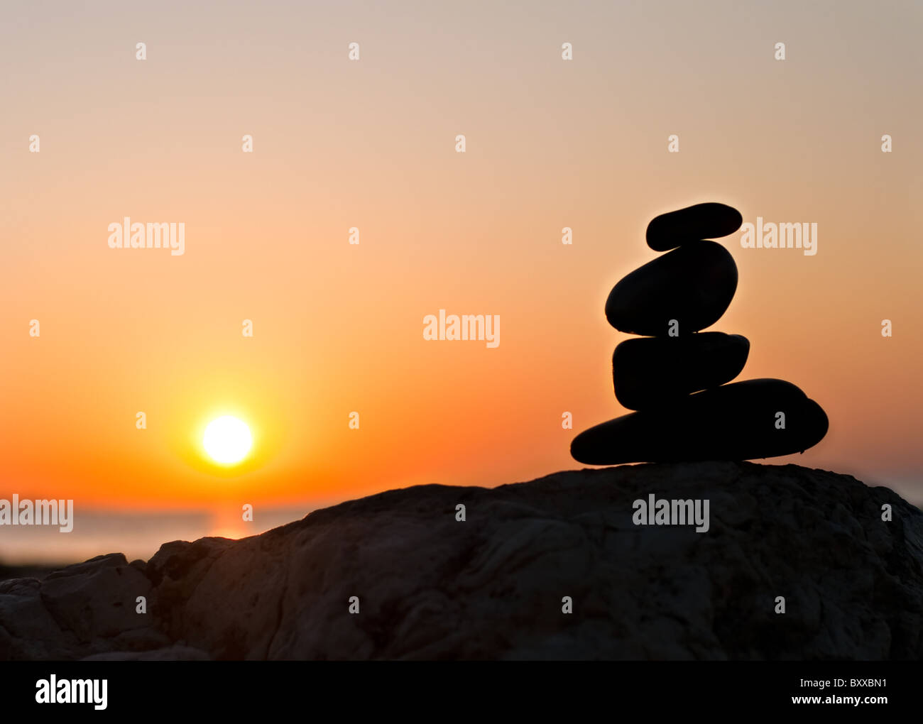Rock balancing cyprus hi-res stock photography and images - Alamy