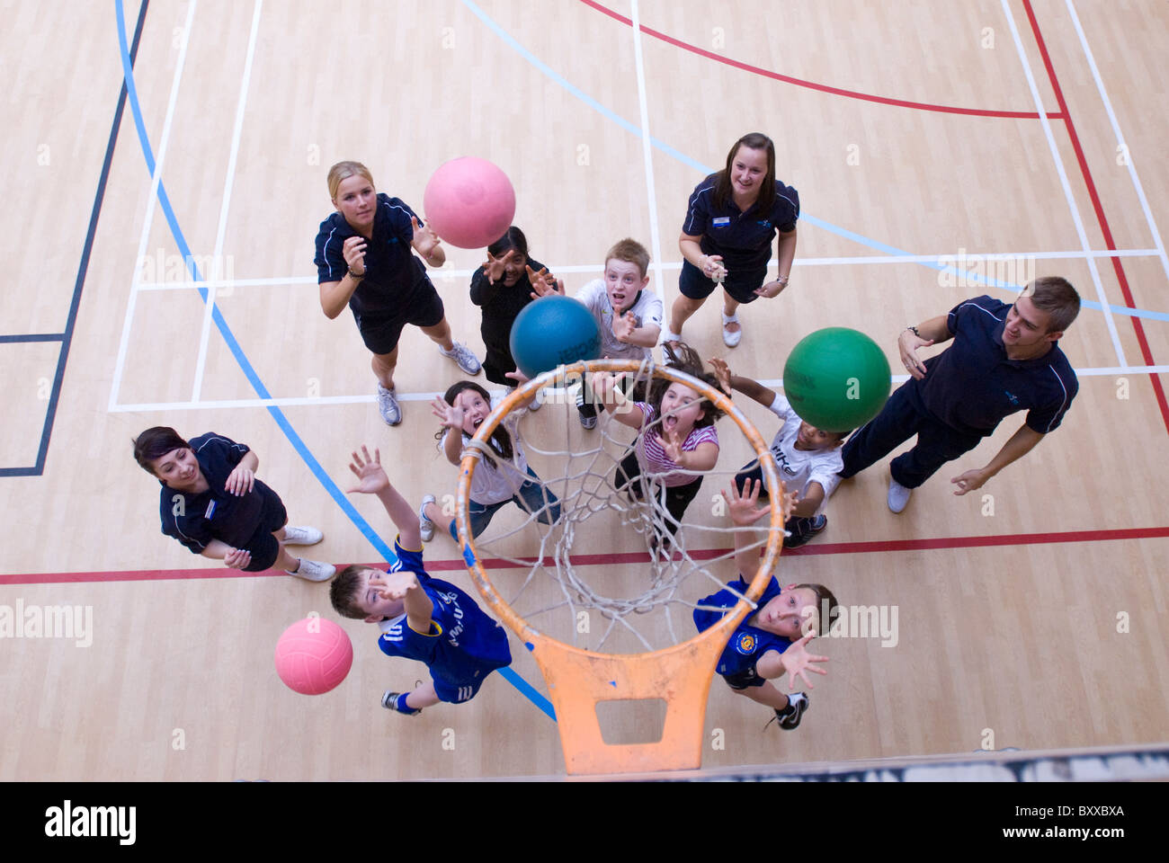 Male Teen Shooting Basketball High Resolution Stock Photography and ...
