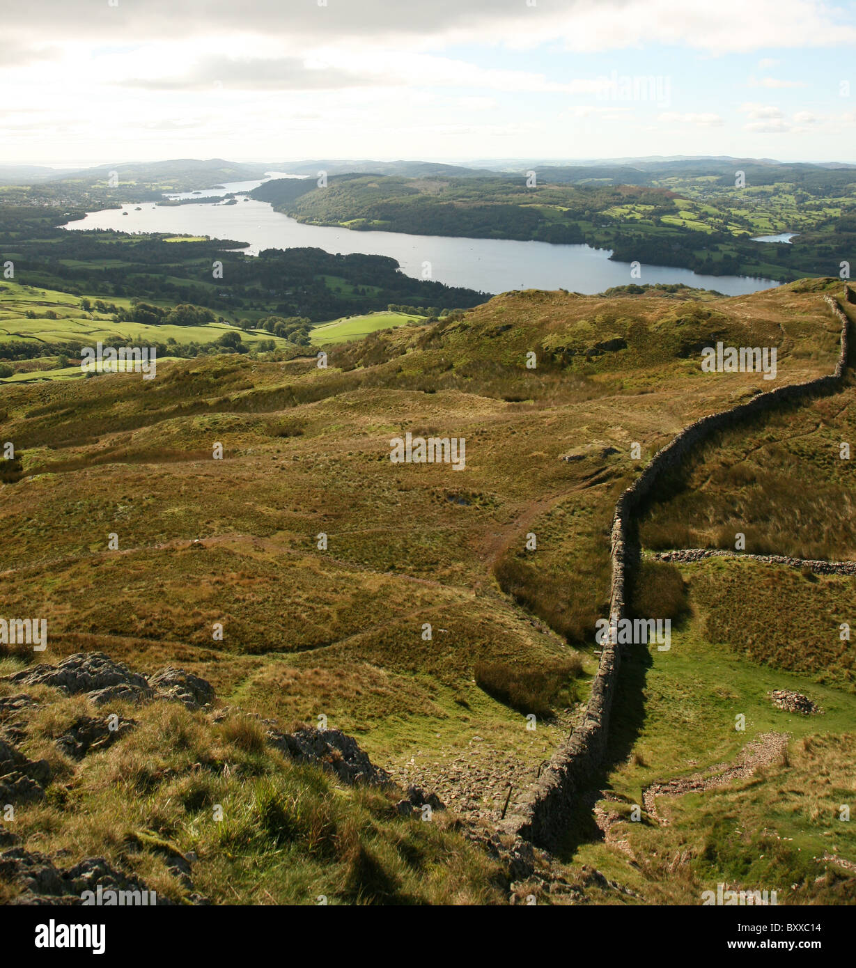 Overlooking lake district hi-res stock photography and images - Alamy