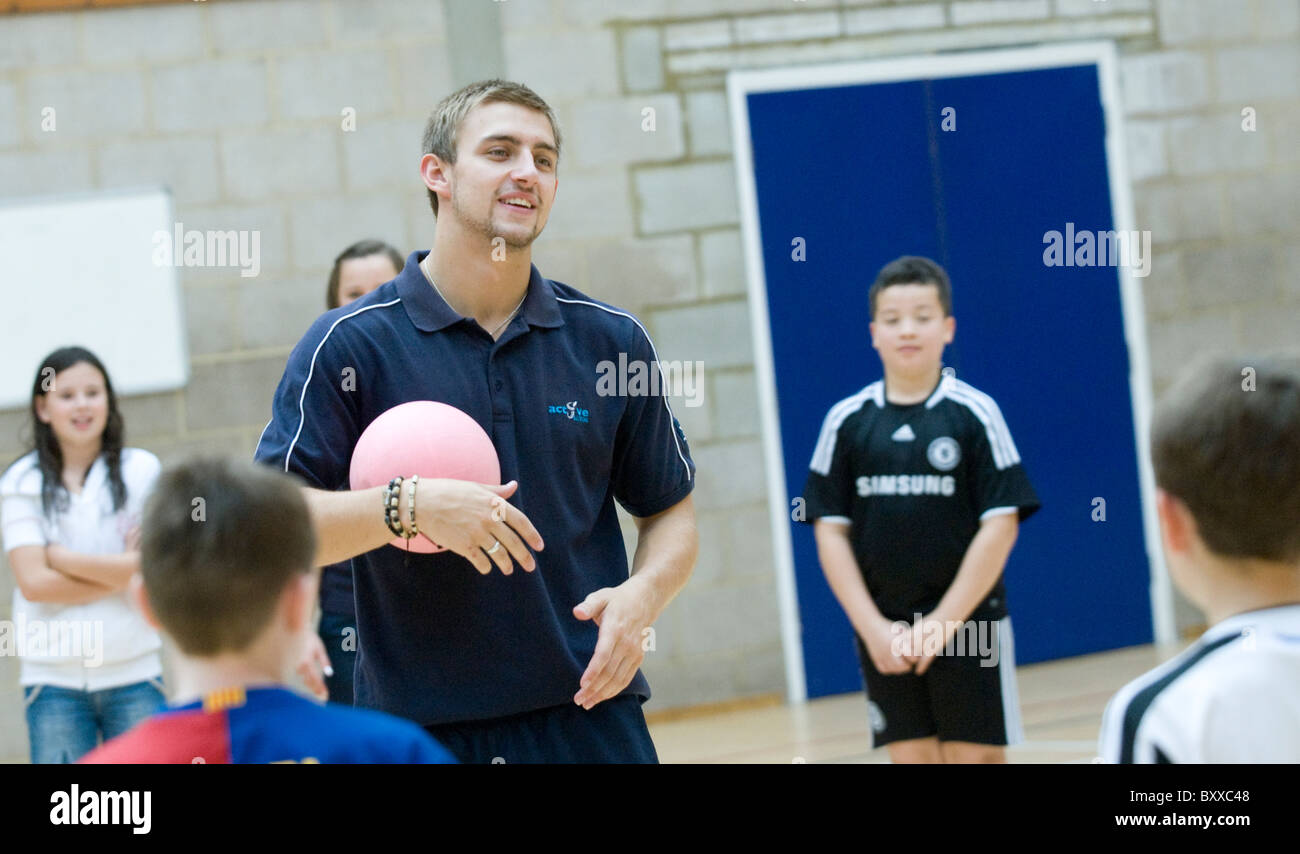 Physical Education Class Uk High Resolution Stock Photography and ...