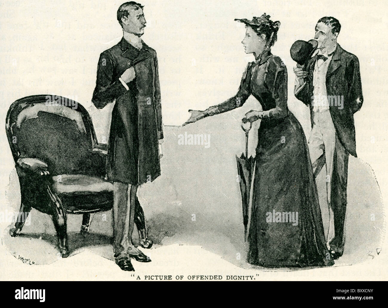 Sherlock Holmes; "A picture of offended dignity"; January to June 1892 ...